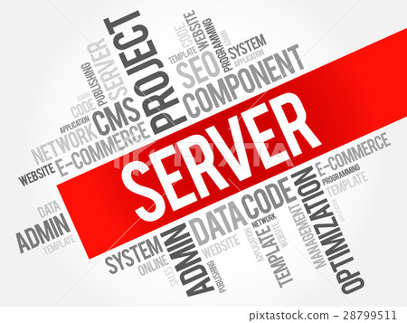 SERVER word cloud collage - Stock Illustration [28799511] - PIXTA