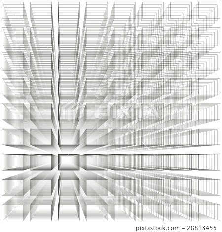 White color abstract infinity background, 3d - Stock Illustration ...