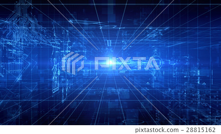Cyber space 01 cyber space - Stock Illustration [28815162] - PIXTA