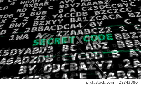 Secret Code - Stock Illustration [28843380] - PIXTA