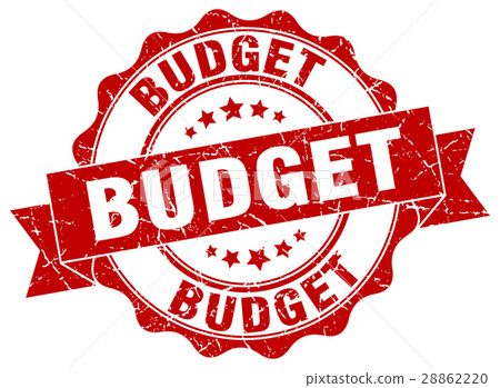 budget stamp. sign. seal - Stock Illustration [28862220] - PIXTA