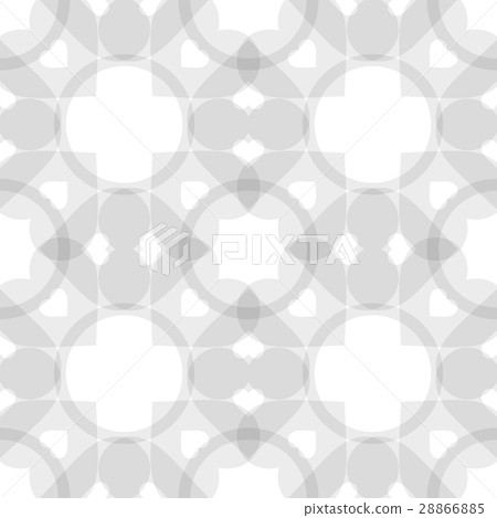 Gray vector seamless pattern. Grayscale ornament - Stock Illustration ...