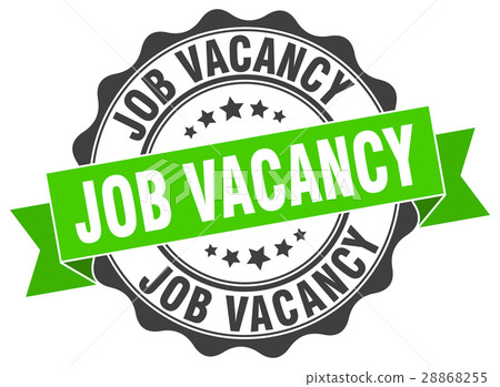 job vacancy stamp. sign. seal - Stock Illustration [28868255] - PIXTA