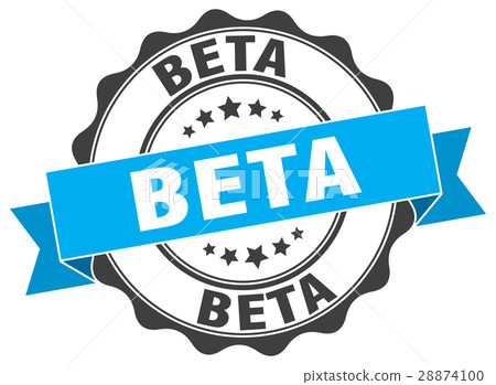 beta stamp. sign. seal - Stock Illustration [28874100] - PIXTA