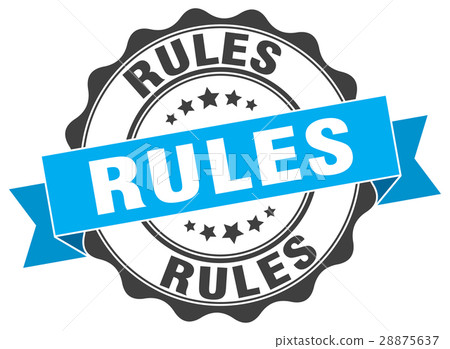 rules stamp. sign. seal - Stock Illustration [28875637] - PIXTA