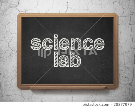 Science concept: Science Lab on chalkboard - Stock Illustration ...
