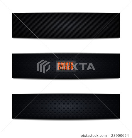 Set of dark web banners, vector illustration. - Stock Illustration ...