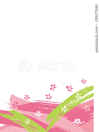 Sakura brush - Stock Illustration [28927840] - PIXTA