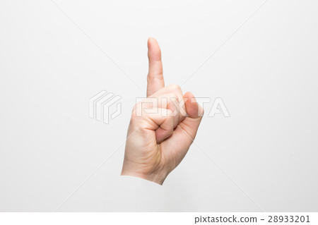 Male right hand - Stock Photo [28933201] - PIXTA