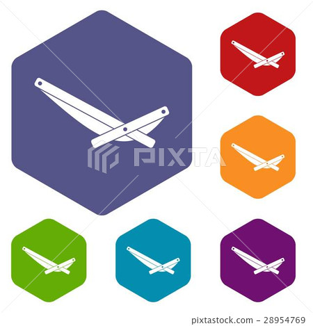 Recliner icons set - Stock Illustration [28954769] - PIXTA