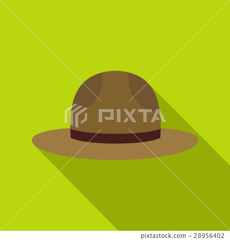 Hat officer of canadian equestrian cavalry icon - Stock Illustration ...