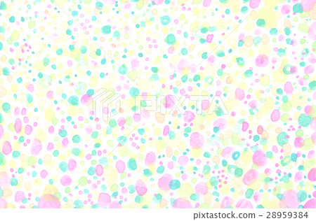 Background material Water color dots - Stock Illustration [28959384 ...