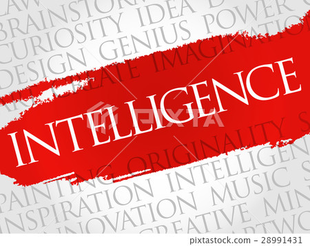 Intelligence word cloud collage - Stock Illustration [28991431] - PIXTA