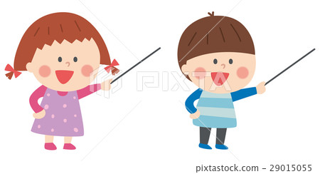 Children explaining - Stock Illustration [29015055] - PIXTA