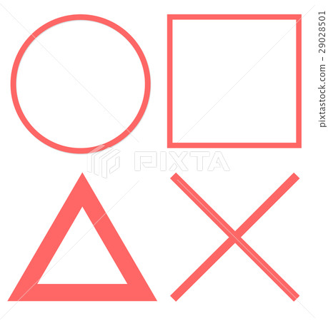 Round square triangle - Stock Illustration [29028501] - PIXTA