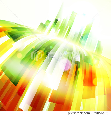 Abstract colorful progress swirl lines background - Stock Illustration ...