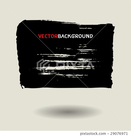 black brush texture background set - Stock Illustration [29076971] - PIXTA