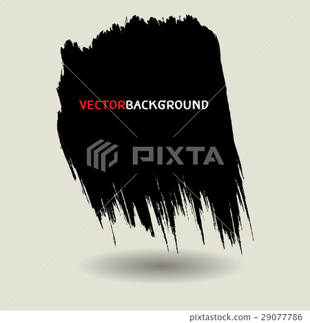 black brush texture background set - Stock Illustration [29077786] - PIXTA