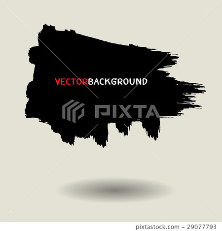 black brush texture background set - Stock Illustration [29077793] - PIXTA