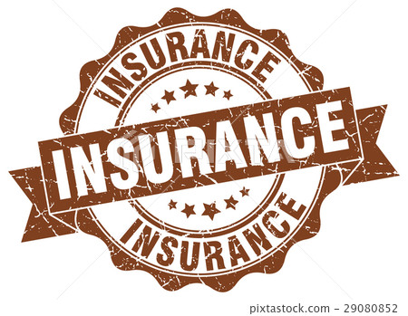 insurance stamp. sign. seal - Stock Illustration [29080852] - PIXTA