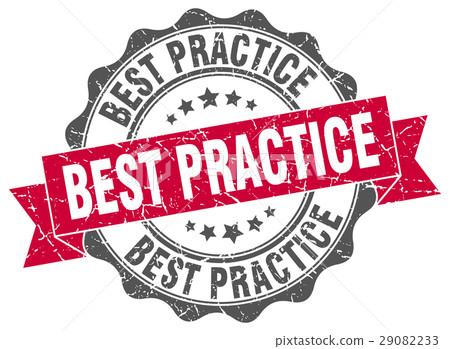 best practice stamp. sign. seal - Stock Illustration [29082233] - PIXTA