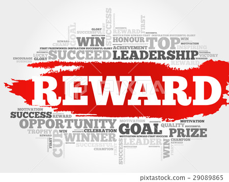 Reward word cloud - Stock Illustration [29089865] - PIXTA