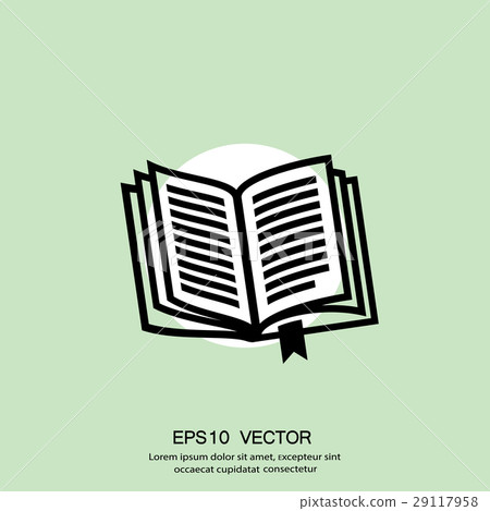 Pictograph of book - Stock Illustration [29117958] - PIXTA