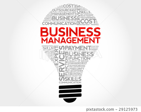 Business Management bulb word cloud - Stock Illustration [29125973] - PIXTA