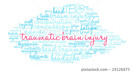 Traumatic Brain Injury Word Cloud - Stock Illustration [29126875] - PIXTA