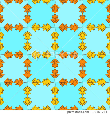 Autumn Leaves Pattern - Stock Illustration [29161211] - PIXTA