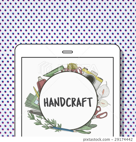 Handcraft Handmade DIY Skills Drawing - Stock Illustration [29174442 ...