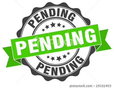 pending stamp. sign. seal - Stock Illustration [29182403] - PIXTA
