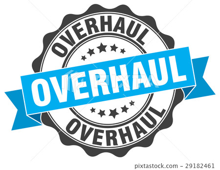overhaul stamp. sign. seal - Stock Illustration [29182461] - PIXTA