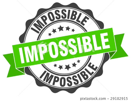 impossible stamp. sign. seal-插圖素材 [29182915] - PIXTA圖庫