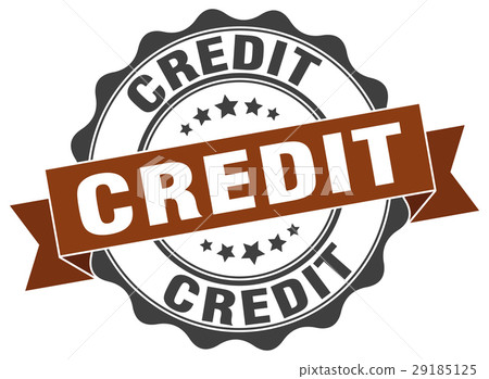 credit stamp. sign. seal - Stock Illustration [29185125] - PIXTA
