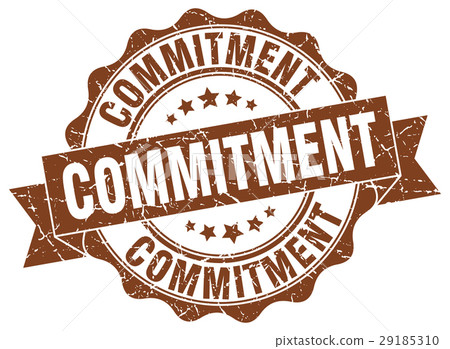 commitment stamp. sign. seal - Stock Illustration [29185310] - PIXTA