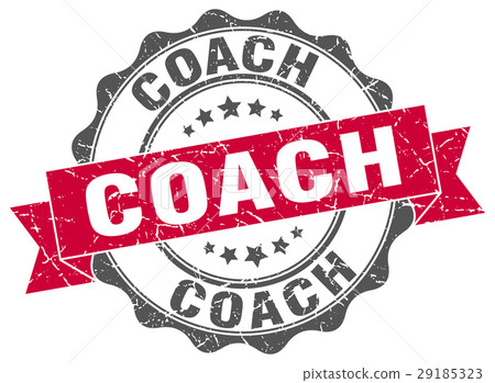 coach stamp. sign. seal - Stock Illustration [29185323] - PIXTA