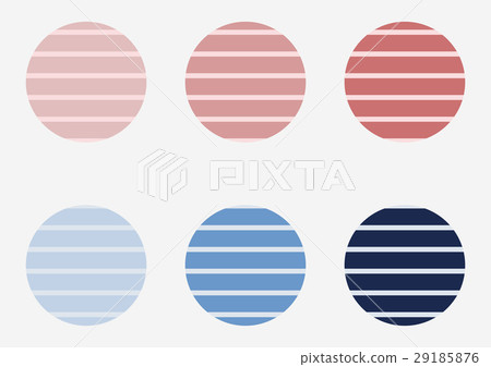 Variations of stripes Seamless pattern - Stock Illustration [29185876 ...