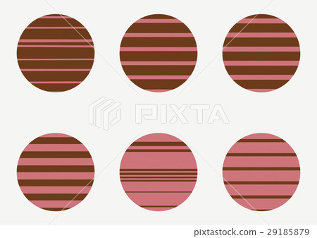 Variations of stripes Seamless pattern - Stock Illustration [29185879 ...