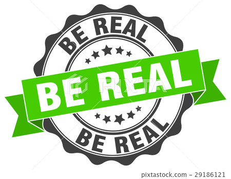 be real stamp. sign. seal - Stock Illustration [29186121] - PIXTA