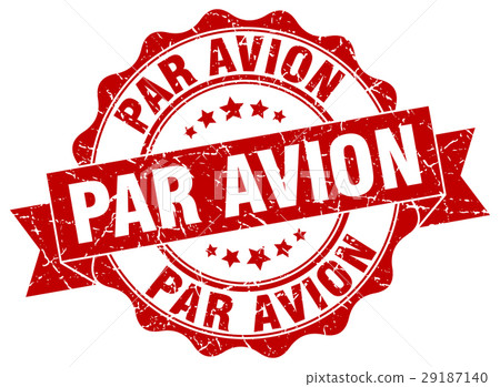 par avion stamp. sign. seal - Stock Illustration [29187140] - PIXTA