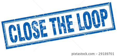 close the loop square stamp-插圖素材 [29189701] - PIXTA圖庫