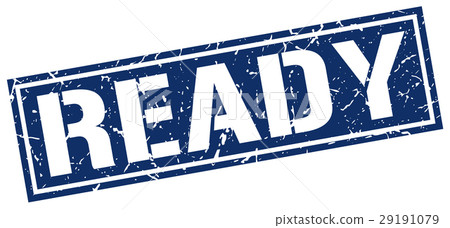 ready square grunge stamp - Stock Illustration [29191079] - PIXTA