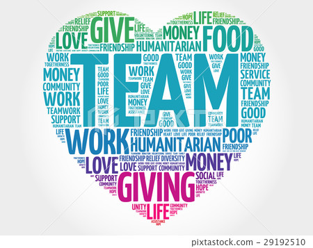 TEAM word cloud - Stock Illustration [29192510] - PIXTA