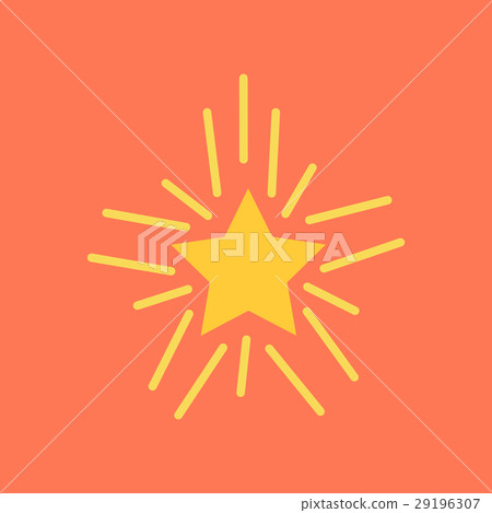 flat icon on stylish background poker star - Stock Illustration ...