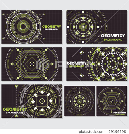 Old retro geometry Vintage style Design - Stock Illustration [29196398 ...