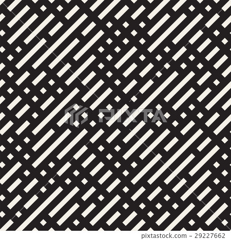 Irregular Maze Shapes Tiling Contemporary Graphic - Stock Illustration ...