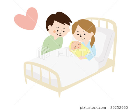 Birth illustration - Stock Illustration [29252960] - PIXTA