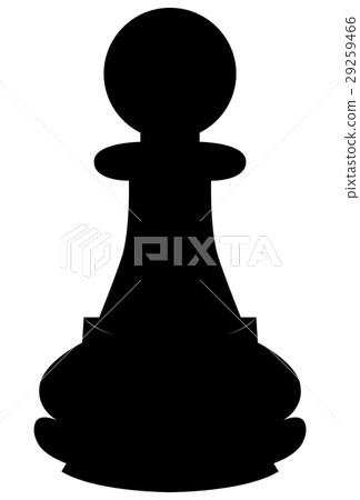 Isolated pawn piece - Stock Illustration [29259466] - PIXTA