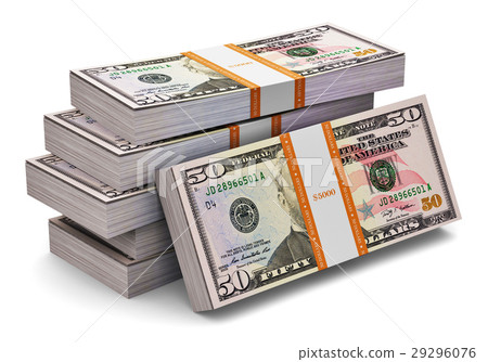 Stack Of 5000 Dollars